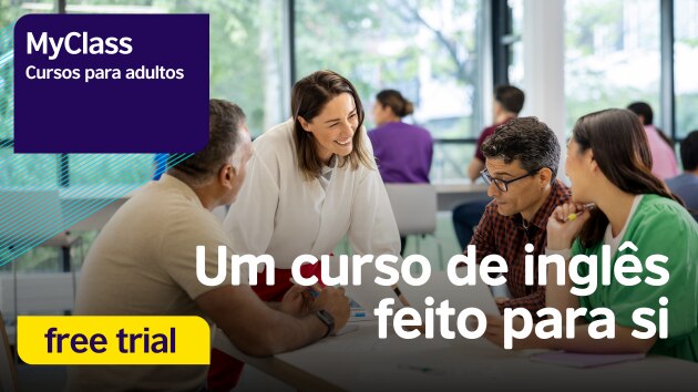 Curso presencial de inglês para adultos MyClass | British Council